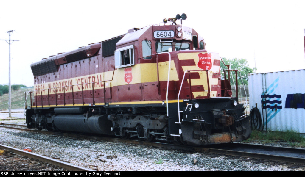 WC SD45 #6604 - Wisconsin Central